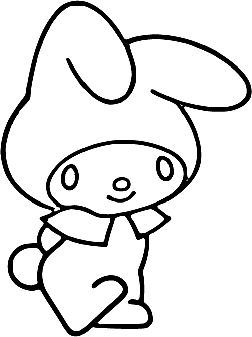 My Melody Coloring Pages | 100% Free, Printable & Fun