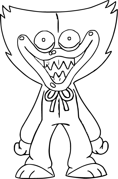 Huggy Wuggy Coloring Pages | 100% Free, Printable & Fun