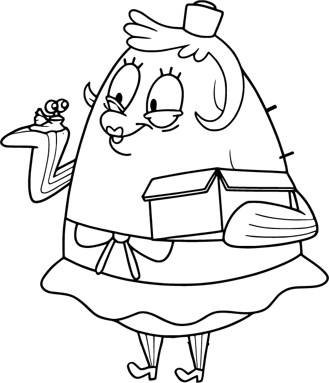 Mrs. Puff Coloring Pages | 100% Free, Printable & Fun