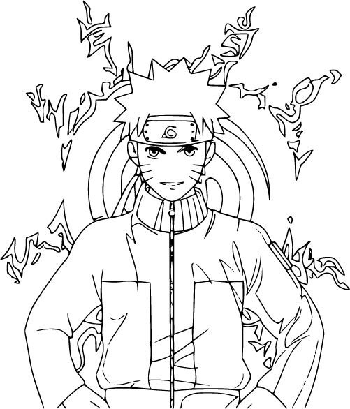Naruto Uzumaki Coloring Pages | 100% Free, Printable & Fun