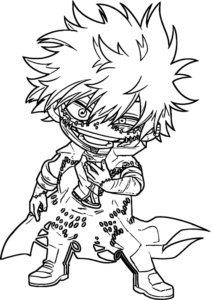 (MHA) - Dabi Coloring Pages | 100% Free, Printable & Fun