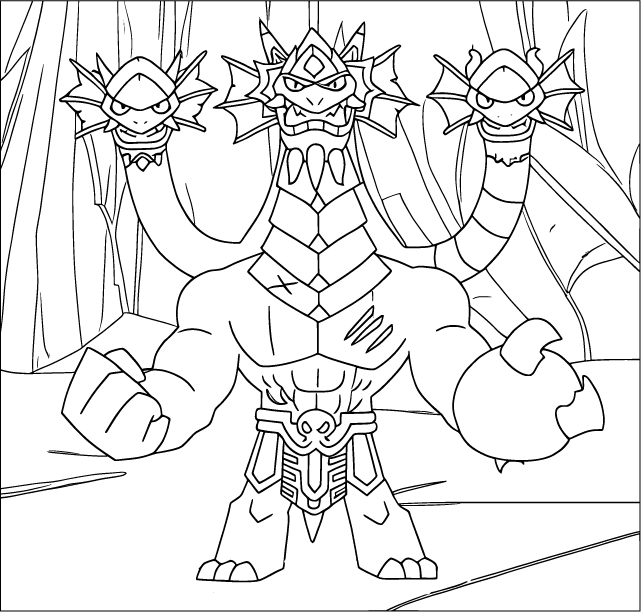 Goo Jit Zu Coloring Pages | 100% Free, Printable & Fun