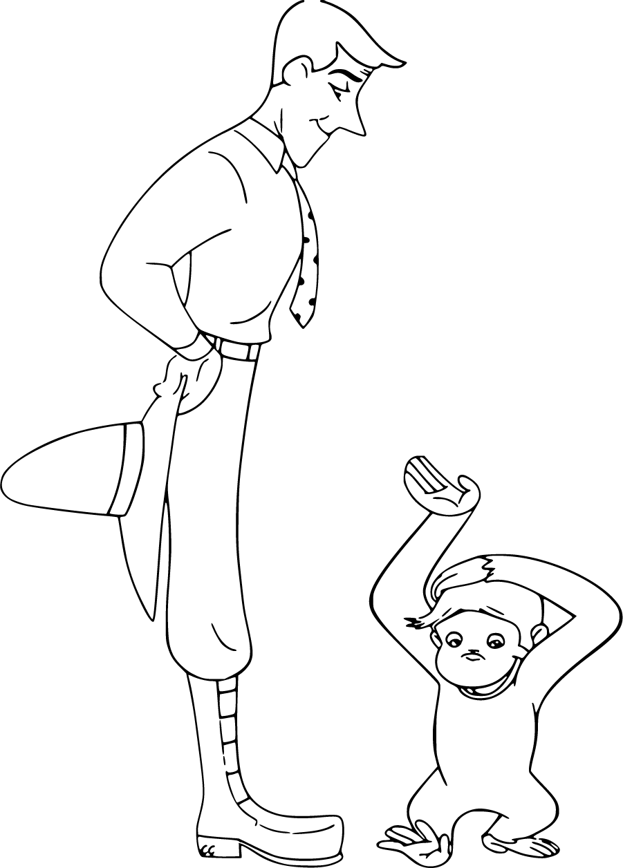 Curious George Coloring Pages | 100% Free, Printable & Fun